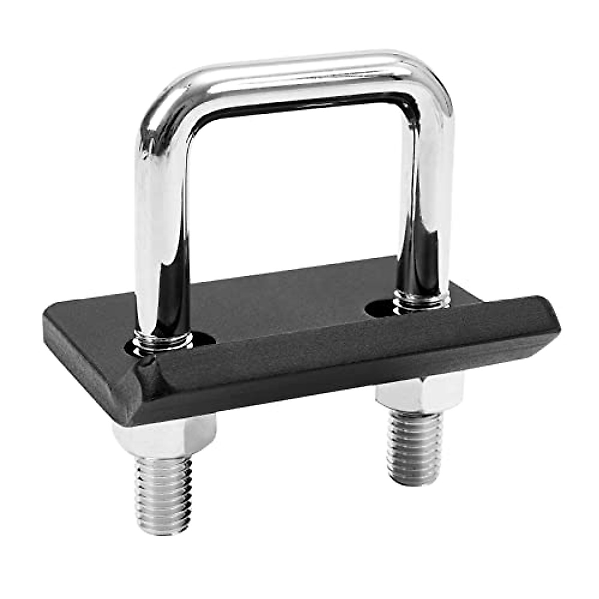Hitch Tightener for 1.25" and 2" Hitches, Solid Steel Anti-Rattling Stabilizer, Rust-Free, Reducing Extra Movement Including Swaying, Rocking and Rattling of Any Hitch-Mounted Accessory (1 Pack)