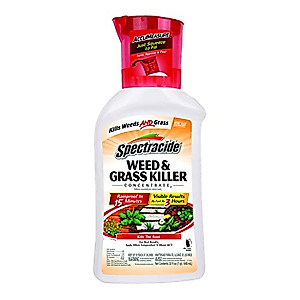 Spectracide Weed and Grass Killer Concentrate, 32 Ounces, With Accumeasure System