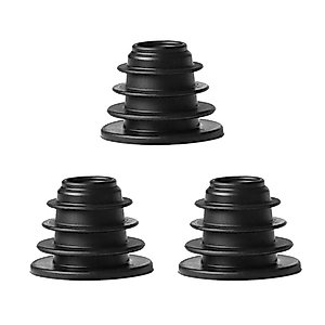HEYXI Reusable Water Tanks Sealing Rings for Deebot T10/T10 PLUS/X1/X1 PLUS Vacuum Cleaner Sweeper Part Cleaing Attachment Black