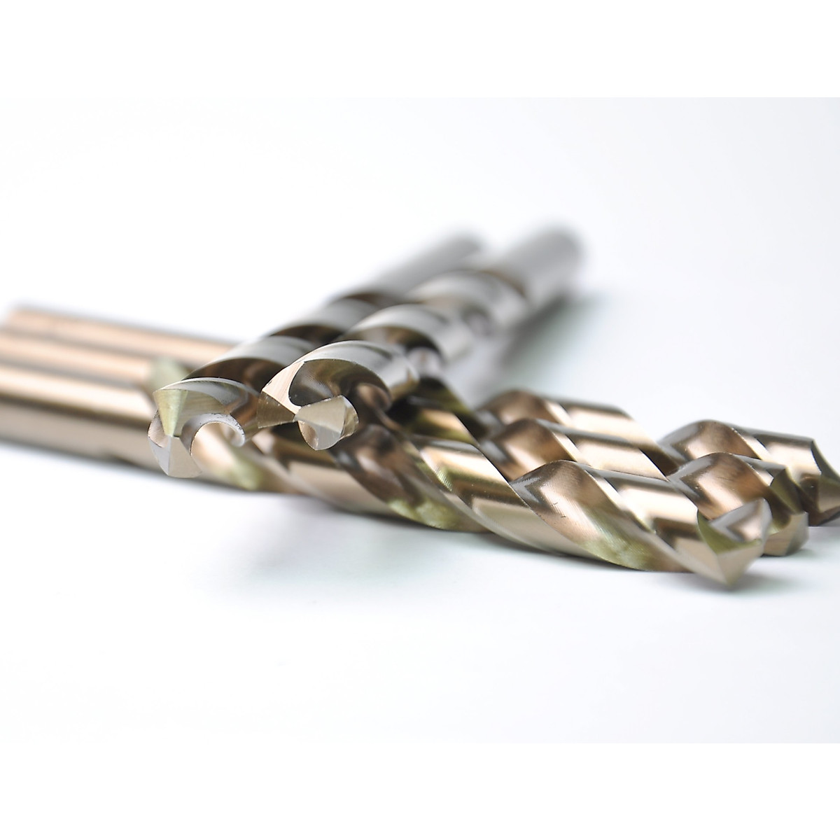 5PCS, 3/8", Cobalt Twist Drill Bits