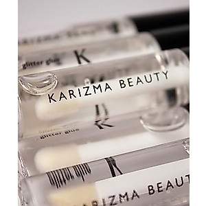 Cosmetic Glitter Glue // The Original Peel Off Formula ✮ KARIZMA Beauty ✮ Face Chunky Glitter Glue Adhesive Body Cosmetic Makeup Glitter Primer