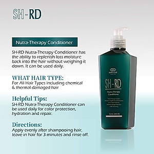 SH-RD Nutra-Therapy Conditioner for Dry Damaged Hair | Protein Hair Treatment to Repair Split Ends & Moisture | Protein Conditioner w/Keratin for Color-Treated, Frizzy, Bleached Hair - 16.3oz/480ml
