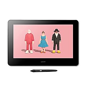 Wacom Cintiq Pro 16 – Professional Drawing Tablet with Screen, Stylus Pen Battery-Free & Pressure-Sensitive, Compatible with Windows & Mac, 4K Resolution, Perfect Tablet for Drawing & Graphics Design