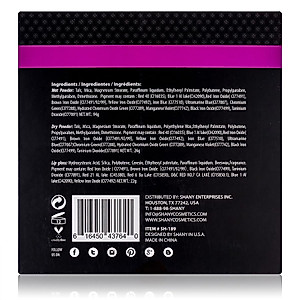 SHANY All About That Face Makeup Kit - All in one Beginner Makeup Set - Eye Shadows, Lip Colors, Face Makeup, Cosmetics applicators & More.