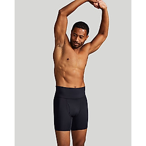 Tommie Copper Men's Pro-Grade Lower Back Support Undershorts - Black, Large