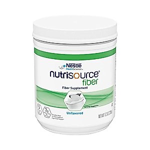 NutriSOURCE Fiber Supplement Powder-Flavor Unflavored Calories 15 / 1 tbsp (4 g) Style Powder Packaging 7.2 oz (205 g) Can - Each 1