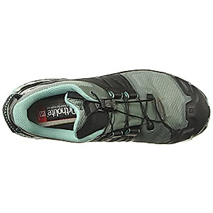Salomon XAILD Gore-TEX Trail Running Shoes for Women, Balsam Green/Black/Meadowbrook, 5.5
