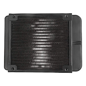 BXQINLENX 18 Pipe Aluminum Heat Exchanger Radiator for PC CPU CO2 Laser Water Cool System Computer 120mm(A)