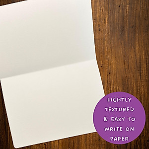 Whitman and Daughter Elegant Mazel Tov Greeting Card (7X5 Inch, 1 Card, Blank Inside) Jewish notecard for Bar or Bat Mitzvah, Wedding Gift, or Engagement Present - 177