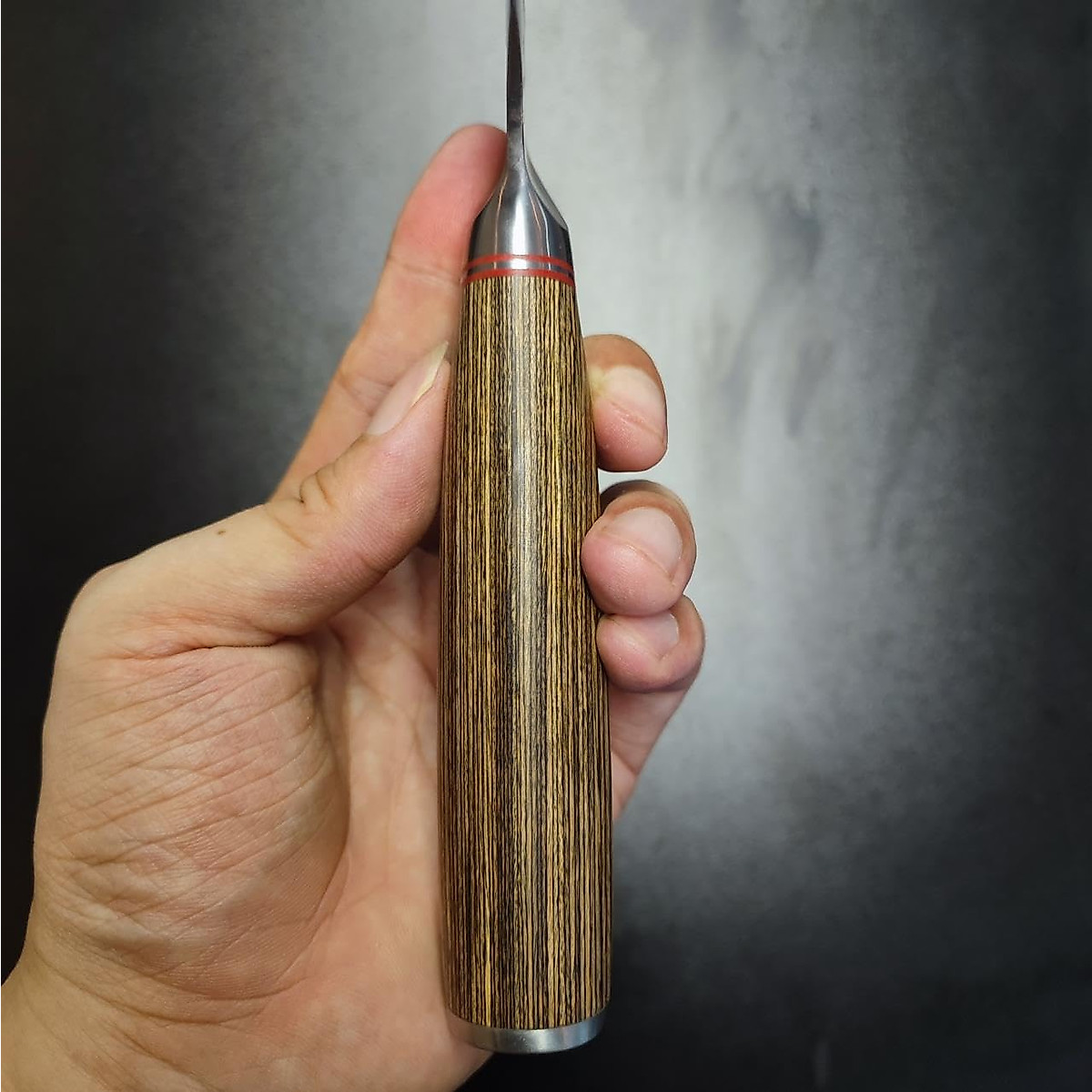 Nakiri Knife 3Layers Series Kitchen Knives Japanese Forged Vegetable Knife Sharp Meat Cleaver Ergonomic Pakkawood Handle Asian Chef Knife for Home and Kitchen 2024 Gifts