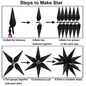 Red Black and White Balloon Arch kit- 155pcs Red Black White Balloons Garland Kit for Graduation Baby Shower Birthday Prom Party Decorations Supplies