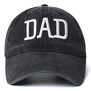 Mom and Dad Hats Set of 2 Pcs Embroidered Adjustable Baseball Caps Gift for Parents Couples Classic Mom Dad Gifts Hat
