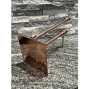 CoProof Copper Proofing Parrot for Distilling, Brewing Beer, Moonshine, Tequila 100% Lead Free for Use with Alcometer Proof Hydrometer,Polished A7