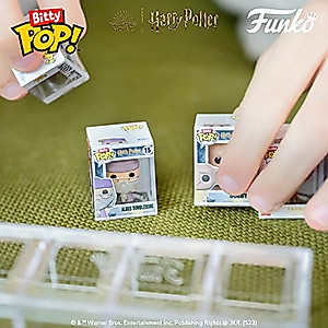 Funko Bitty Pop! Harry Potter Mini Collectible Toys 4-Pack - Lord Voldemort, Draco Malfoy, Bellatrix Lestrange & Mystery Chase Figure (Styles May Vary)