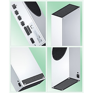ZAONOOL Dust Filter Set for Xbox Series S Console - Include 7 Silicone Dust Protector and 4 PVC Mesh Filter Covers
