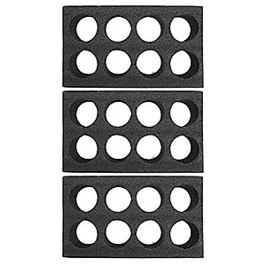 GANAZONO 3Pcs Cup Holder car Stands Foam take Out Drink Carrier Beverage Takeout Tray Foam Drink Carrier Holder Trays Shelf Bracket Tea Outdoor drinkware Cup Tray Pearl Cotton Floor Drinks