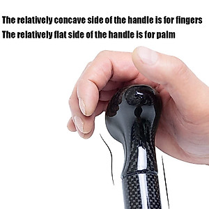 Z&J SPORT Paddle Handle for Stand-up Paddle, Carbon Fiber Palm Handle replacement for DIY (P-2)