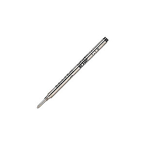 Mont Blanc Refills, Rollerball, Fine Point, Black, Pack Of 2