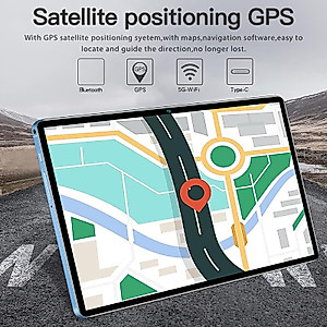 2+32G 10.1-Inch Android 12 Tablet Pc IPS HD Ultra-Thin Screen Bluetooth Dual Band WiFi Tablet Computer 8000mah Battery Card Dual Sim HD Voice (Black)