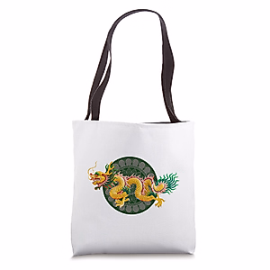 Chinese Dragon Asian Creature Mythological Tote Bag