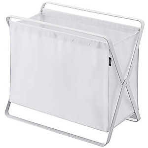 YAMAZAKI home Tower Storage Hamper White