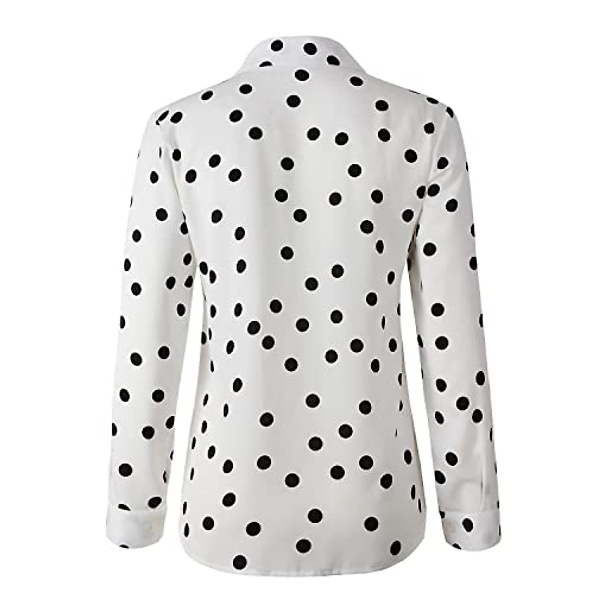 Beninos Women's Casual Blouses Long Sleeve Button Down Shirt (206388, M)