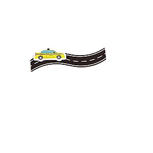 Edushape Magic Creations Bath Play Set, Traffic Fun