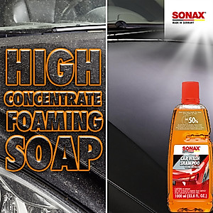 Sonax 314300-755 Car Wash Shampoo Concentrate, 33.8 fl. oz.
