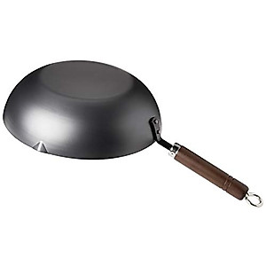 Yoshikawa Fry Pan, 11 in, Black