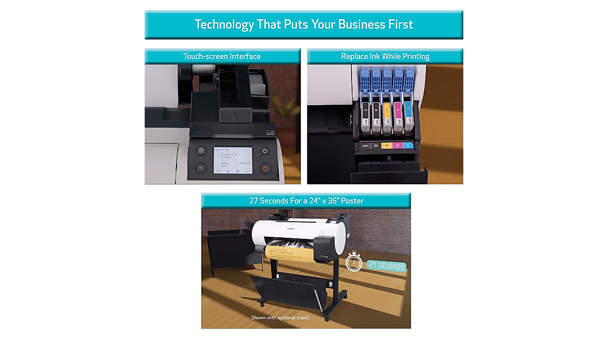 Canon IMAGEPROGRAF TA-30 Printer - Compact & Efficient