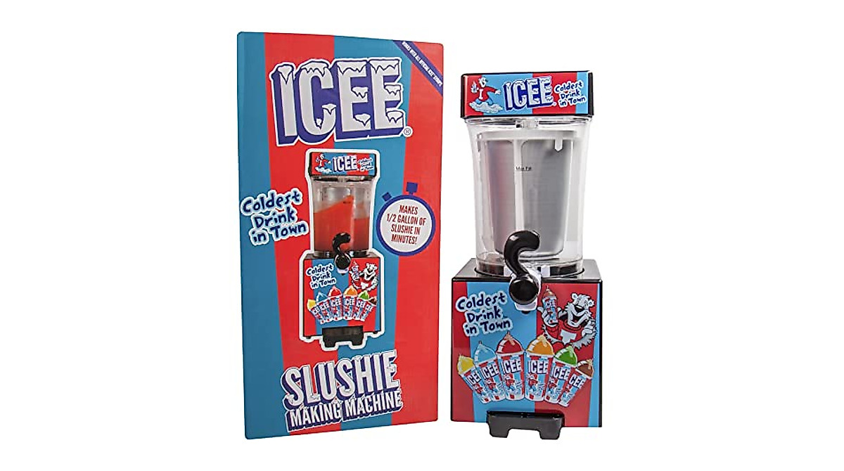 ICEE Slushie Machine - Official Home Countertop Slushie Maker & Syrup Pack