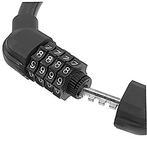 VANZACK 8 Pcs Wear-Resistant Bike Lock Convenient Bike Lock Sturdy Cable Lock Bike Chain Lock Reusable Bike Lock Daily Use Cycle Lock Multi-Function Bike Lock Abs Lock Disc Major