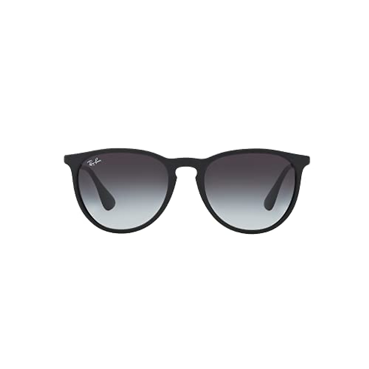 Ray-Ban RB4171 Erika Sunglasses + Vision Group Accessories Bundle for womens (Rubber Black/Light Grey Gradient Dark Grey (622/8G)