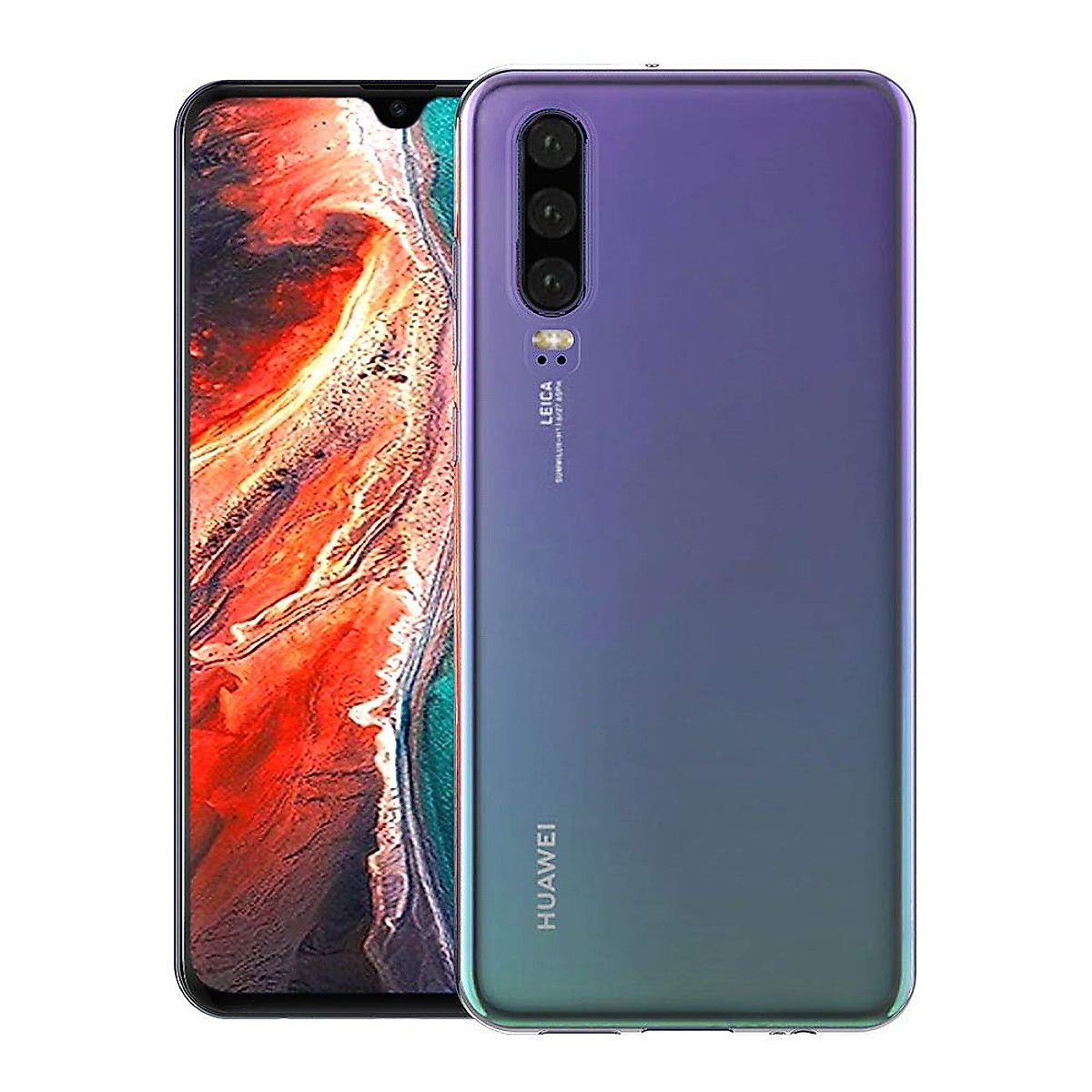 MaiJin Case for Huawei P30 (6.1 inch) Soft TPU Rubber Gel Bumper Transparent Back Cover