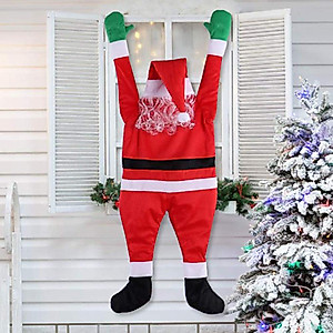 DoubleWood Christmas Santa Claus Yard Decorations Xmas Indoor Outdoor Home Garden Family Prop Lawn Decoration