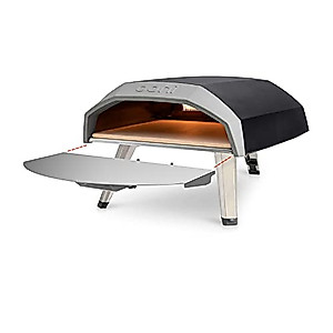 Stainless Steel Pizza Oven Extender, Pizza Oven Shelf/Ledge Attachment Accessory for Onni Koda 12 Gas Powered Pizza Oven