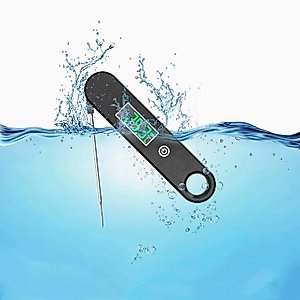 Outdoor Cooking Grill Thermometer,Instant Read Digital Meat Thermometer with Back Light Screen,Suitable for Barbecue,Hot Food.