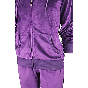 Yasumond Velour Tracksuit Womens 2 Pieces Joggers Outfits Jogging Sweatsuits Set Soft Sports Sweat Suits Pants