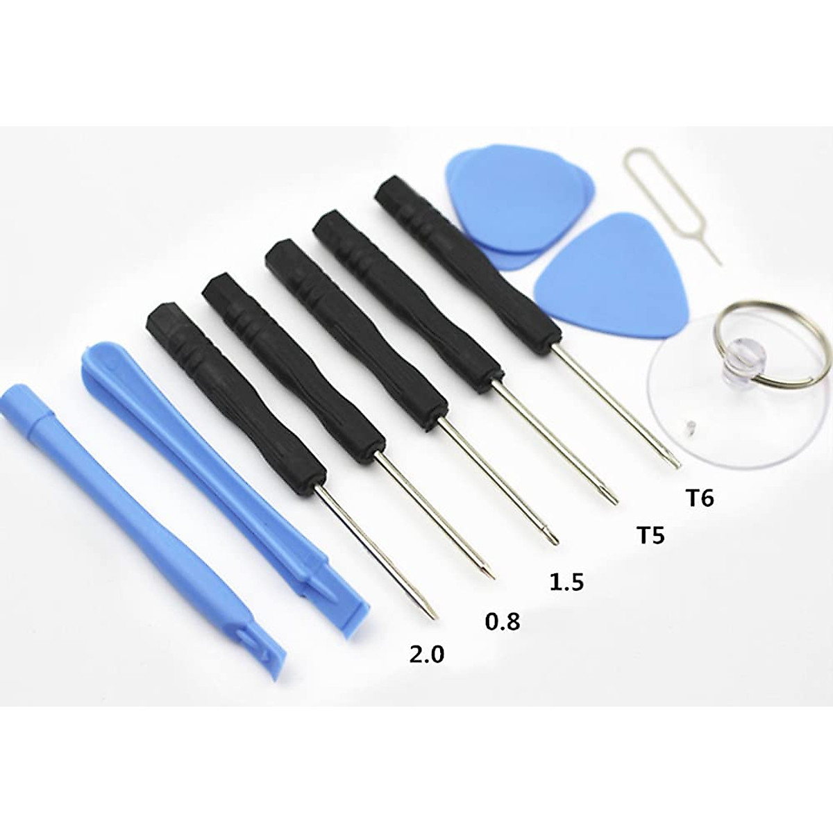 11 Pieces Universal Repair Opening Tool Kit Screwdriver Set Compatible with Android Cellphone Smart Phone