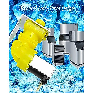 000009122 Ice Machine Water Valve Replacement Kit Compatible with Manitowoc Ice Machines, IH9122 Water Inlet Valve for Ice Machine Maker, 000008484 33129030 Water Fill Intake Valve