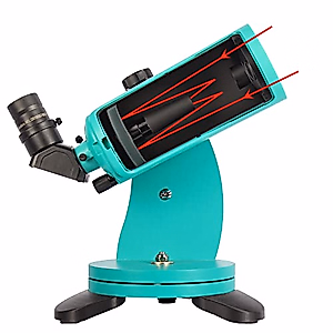 Maksutov-Cassegrain Telescope 60 with Dobsonian Mount, 60mm Aperture 750mm Focal Length, with Finderscope and Phone Adapter, Tabletop Telescopes for Kids Adults Beginners Astronomy