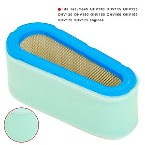 HIFROM 36344A Ignition Coil Module with 36356 Air Filter 36357 Pre Filter Compatible with Tecumseh OHV110 OHV115 OHV125 OHV130 Engine Lawn Mowers