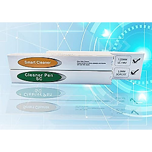 fyboptwu - 2 pcs Fiber Optic Cleaner Fiber Optic Tools Fiber Cleaning Pen for LC/MU Connector & SC/ST/FC Connector
