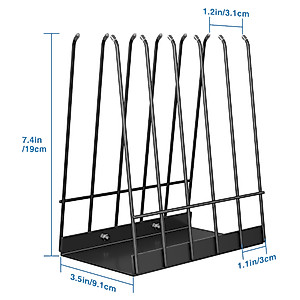 Josmimic Reusable Bags Drying Rack: Stainless Steel Multiple Kitchen Storage Organizer for Plastic, Gallon, Snack, Sandwich bags, Desktop Book Shelf, Dresser Storage Rack