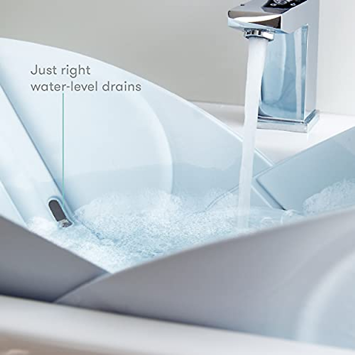 Frida Baby Soft Sink Baby Bath|Easy to Clean Baby Bathtub + Bath Cushion That Supports Baby's Head