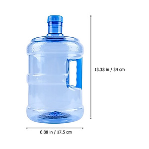 MAGICLULU 1Pcs 5L Jug Water Container With Cap Water Jug for Camping Outdoor Sports Travel