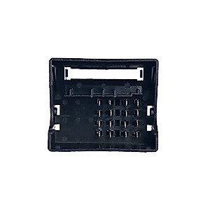 Generic Wire Harness,Aftermarket Stereo Speaker Connector Compatible with 2000 & Up BMW Volkswagen, Black