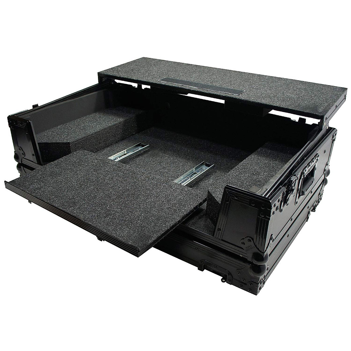 Harmony Audio HCDDJSZLTBKTR Glide Lower & Upper Laptop Stand DJ Case Compatible with Pioneer DDJ-SZ
