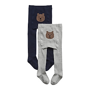 GAP baby girls Basic Tights, Navy Ny, 4-5T US