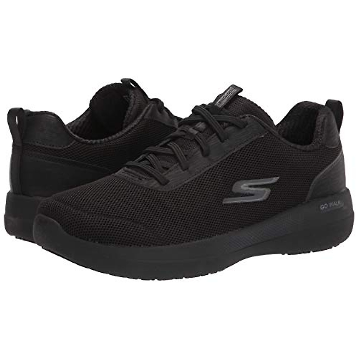 Skechers Women's GO Walk Stability-Magnificent Sneaker, Black, 11